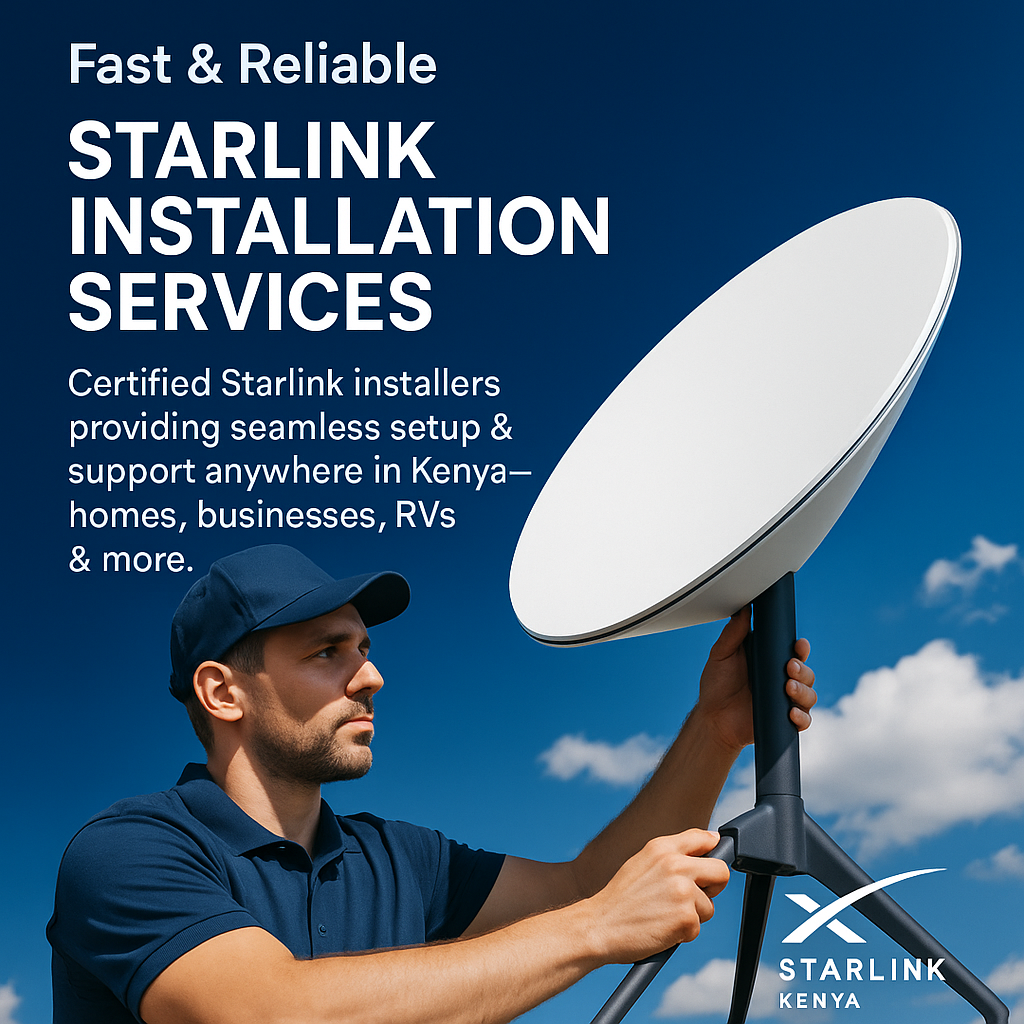 Starlink Kenya | Official Reseller and Installer in Kenya